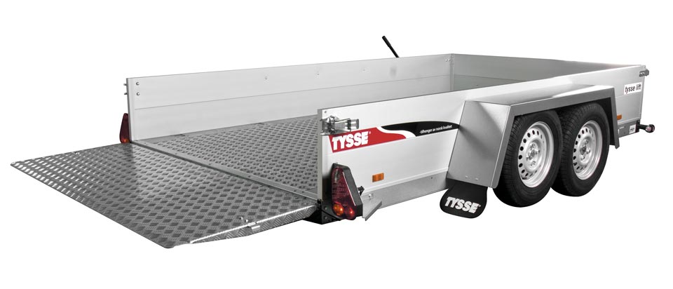 Tysse lift 6405 3500kg m/el. Aggregat og fjernstyring - Maskin ...